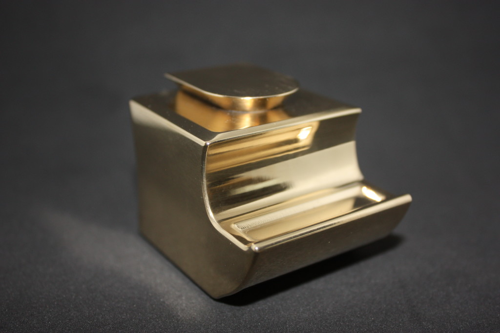 Solid Brass Block - The Pen RestThe Pen Rest